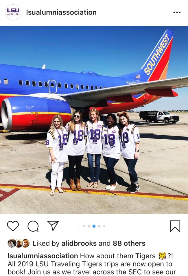 Group Trips for LSU Away Games | LSU Traveling Tigers