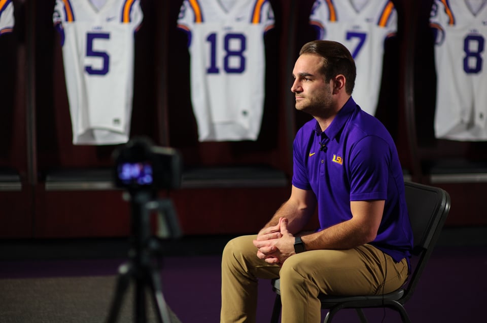 Jacob Hester Named LSU Alumni Association 2018 Honorary National Fund Chair