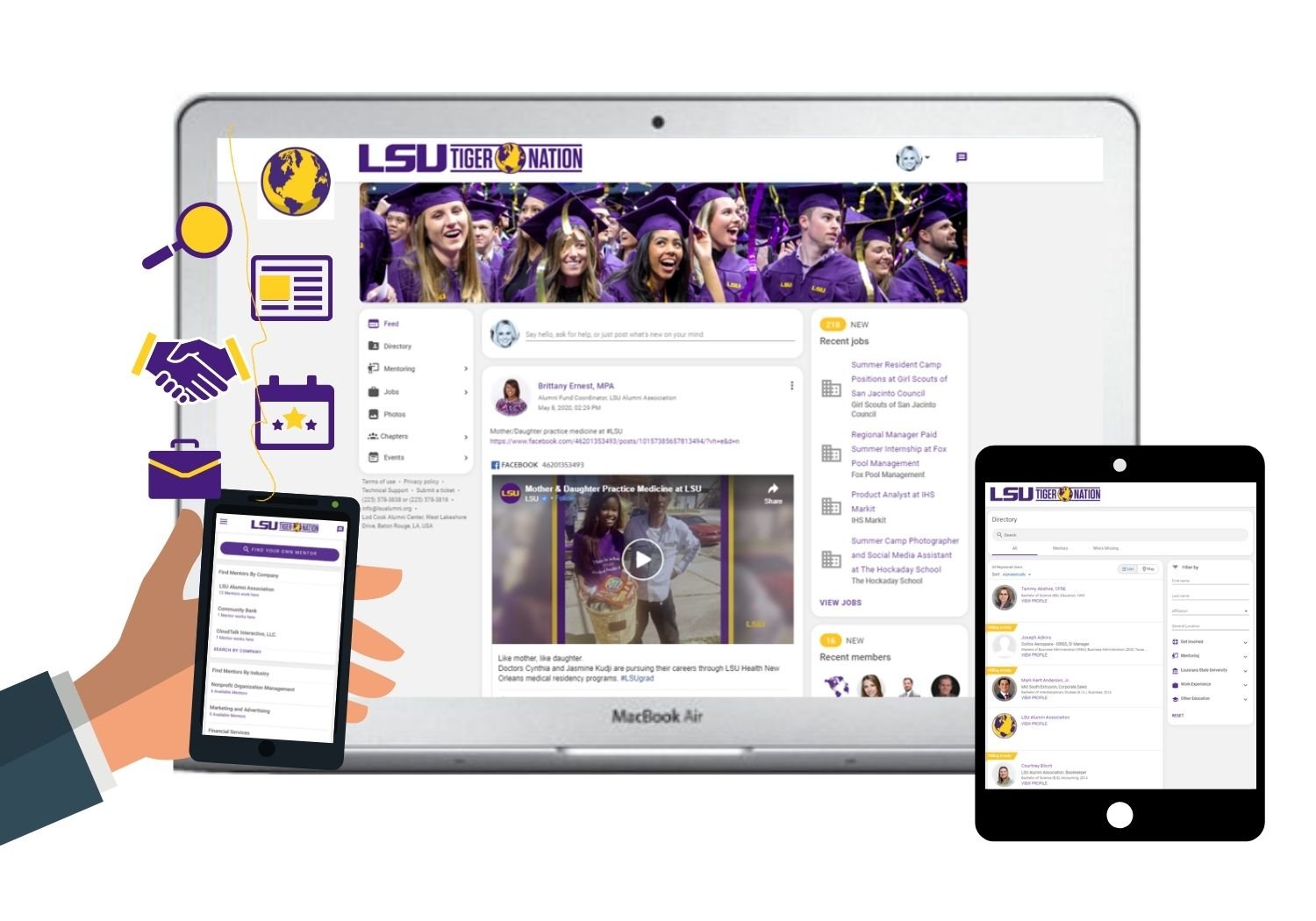 LSU Tiger Nation Network: How Tiger Businesses Can Connect With LSU