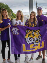 Four Generations of LSU Tigers